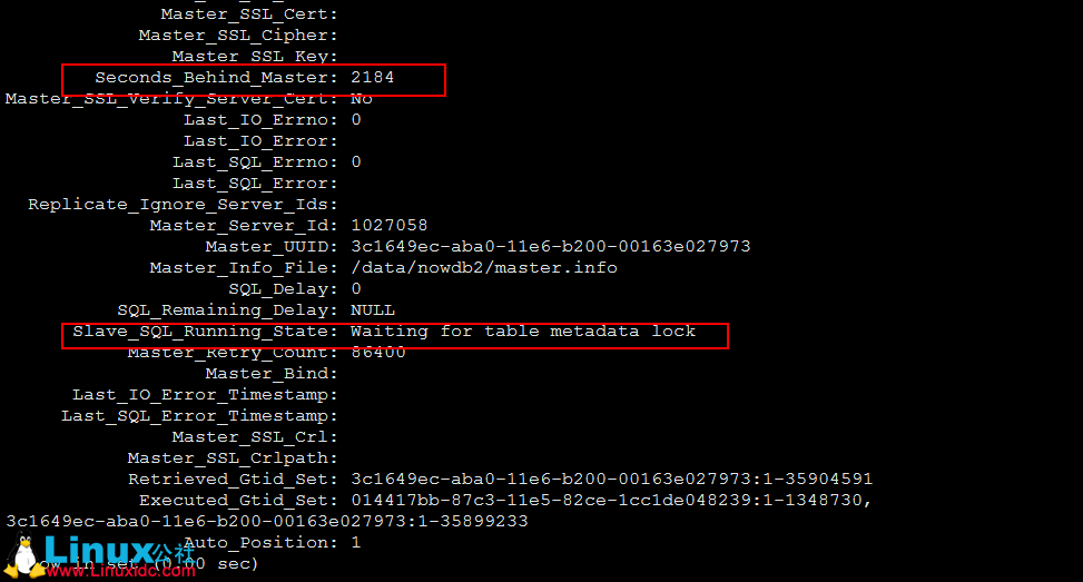 MySQL metadata lock阻塞问题 - 星哥玩云